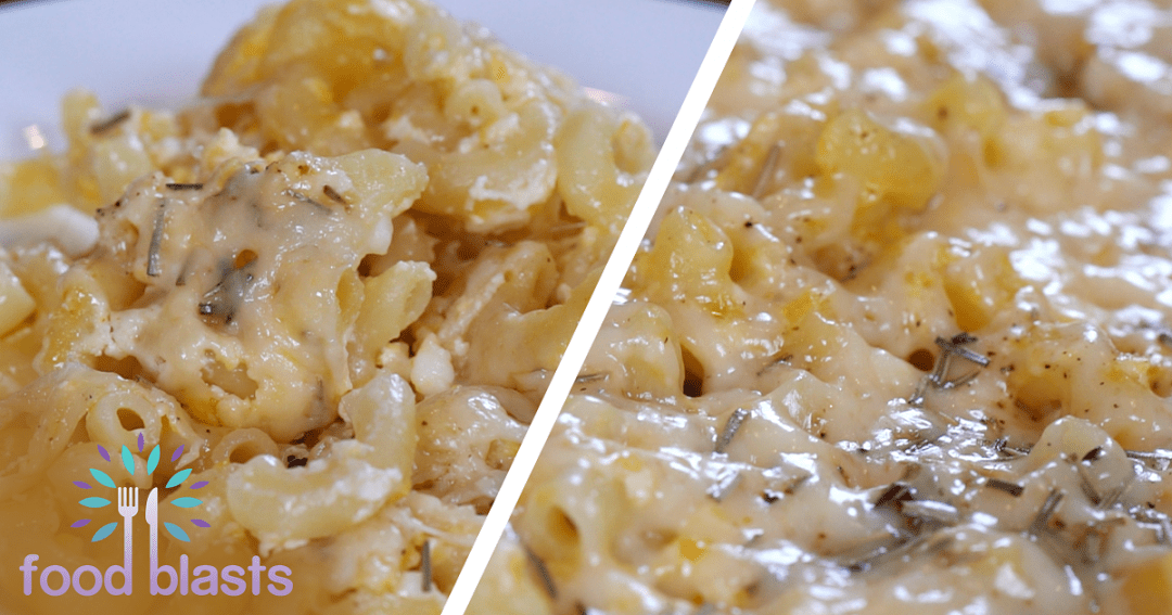 Rosemary Mac 'n Cheese - Food Blasts