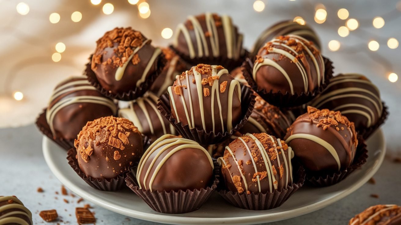 Decadent Biscoff Truffles Recipe - Food Blasts