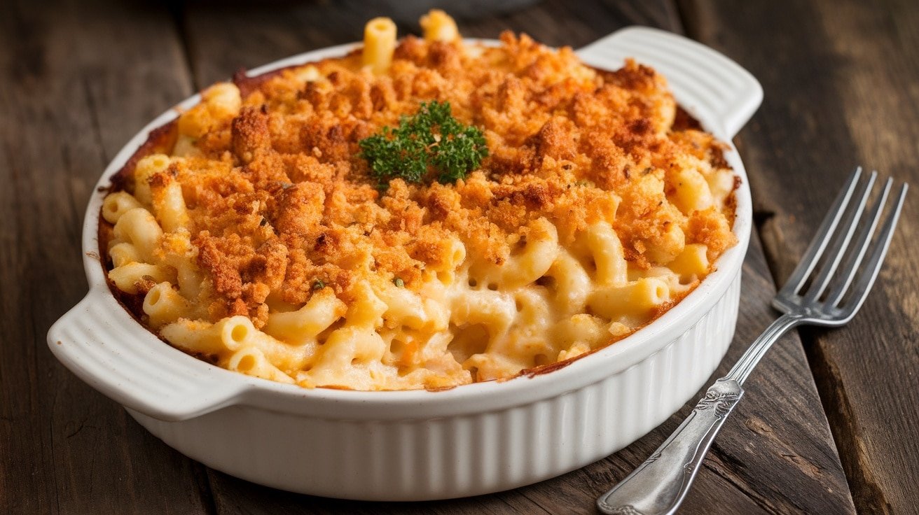 Classic Baked Macaroni and Cheese Recipe - Food Blasts